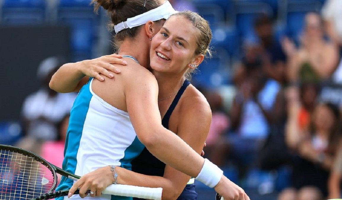Костюк – перша тенісистка з України, яка виграла трофеї в обох розрядах WTA із 2015 - 24 канал Спорт
